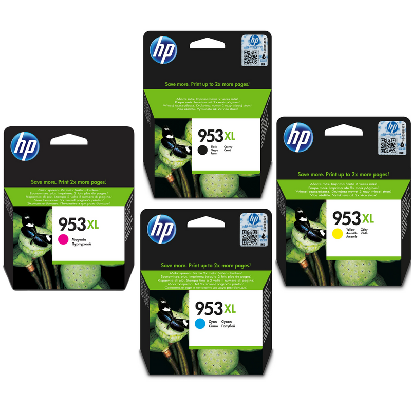 FULL SET - HP 953XL ink cartridges – CONSUMALL